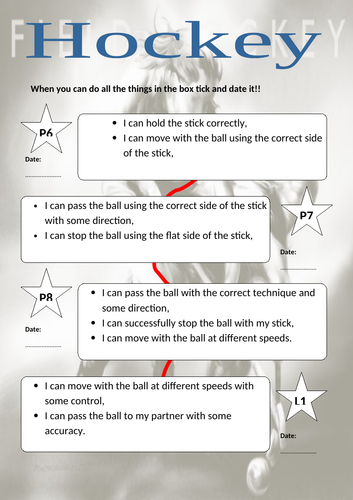 PE Self Assessment Resource | Teaching Resources