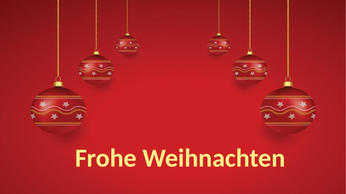 Weihnachten - German Christmas traditions - GCSE level (incl ICT ...