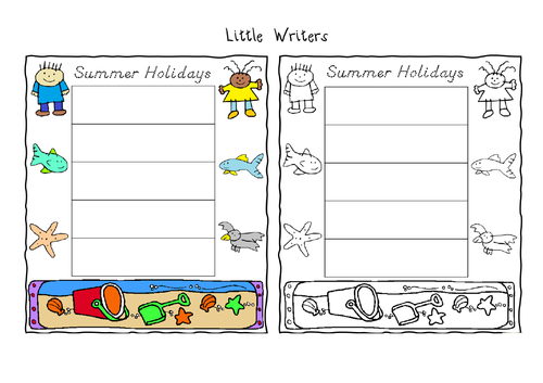 Make a List 5 Early Writing Worksheets EYFS & KS1 | Teaching Resources