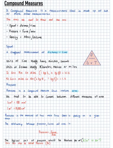 Edexcel Igcse Maths Notes Teaching Resources