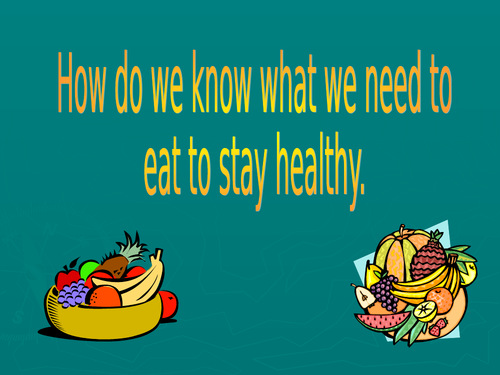 Healthy Eating Planning Powerpoints and Worksheets Physical Education ...