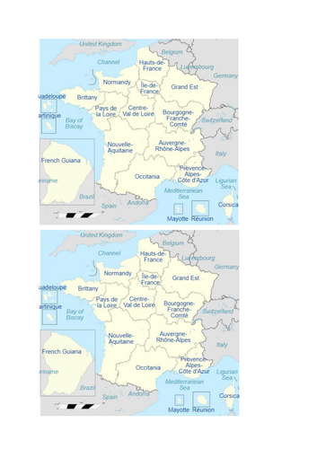 Geography - Paris & France | Teaching Resources