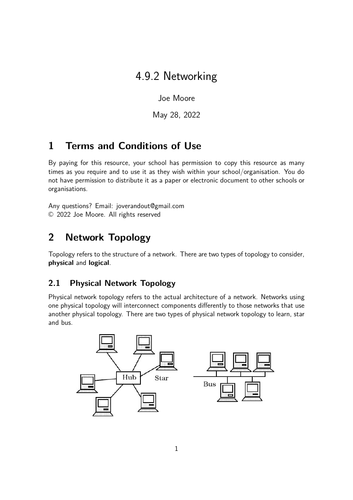 Fundamentals of Communication and Networking - AQA Computer Science A ... Fundamentals of Communication and Networking - AQA Computer Science A ...