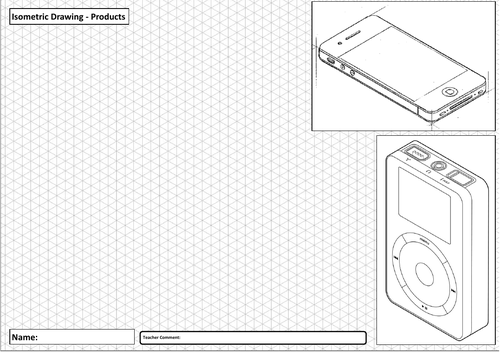 Isometric Drawing - Products | Teaching Resources