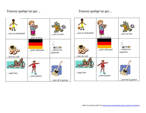 Easy Interactive Retrieval French Starter Activities | Teaching Resources