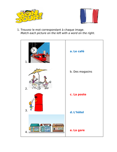 Easy Interactive Retrieval French Starter Activities | Teaching Resources