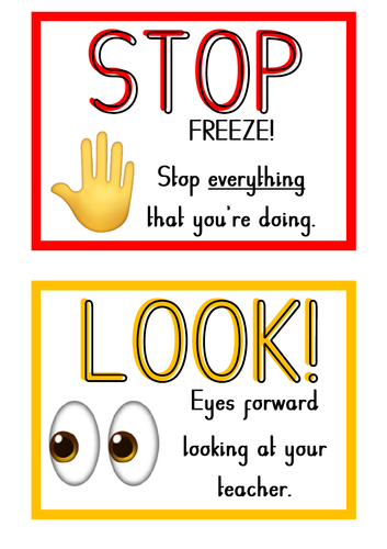 Stop, Look and Listen! | Teaching Resources Stop, Look and Listen! | Teaching Resources