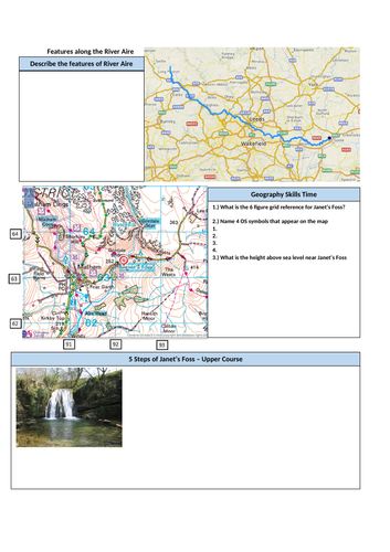 Case Study of River Aire - (KS4 - Key Stage 4) (GCSE) | Teaching Resources
