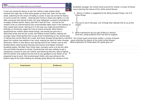 Year 6 Reading Comprehension Bundle | Teaching Resources