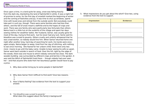 Year 6 Reading Comprehension Bundle | Teaching Resources