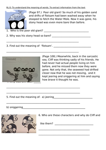 Oliver and the Seawigs - complete English unit | Teaching Resources