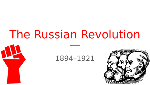 The Russian Revolution Presentation - Cambridge A Level History (9489 ...