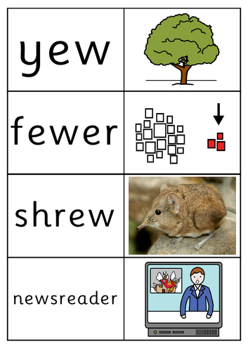 Ultimate /ew/ Phonics Worksheets and Games | Teaching Resources
