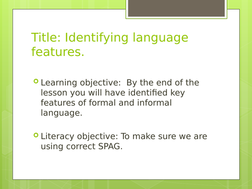 Spoken language scheme year 7 | Teaching Resources