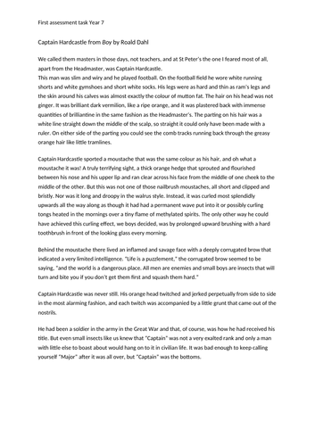 19th Century literature year 7 | Teaching Resources