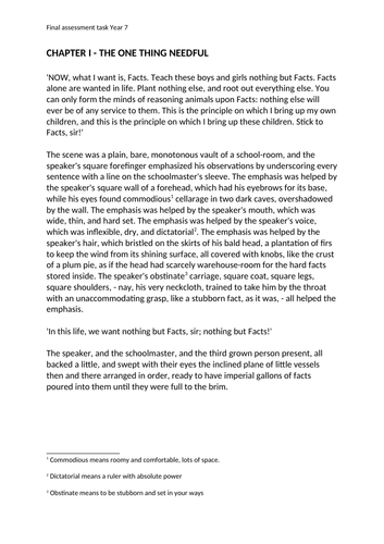 19th Century literature year 7 | Teaching Resources