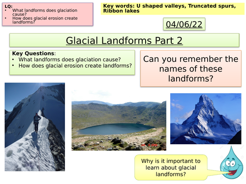Glaciation and Rivers | Teaching Resources