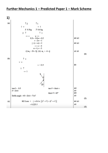 Further Mechanics 1 Predicted Paper 2022 v1 - A-level Further Maths ... Further Mechanics 1 Predicted Paper 2022 v1 - A-level Further Maths ...