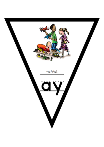 Read Write Inc Set 2 Sounds Bunting - RWI Displays | Teaching Resources