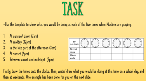 RE - Special Ways of Living - Muslim Prayer! | Teaching Resources