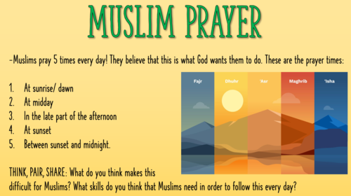 RE - Special Ways of Living - Muslim Prayer! | Teaching Resources