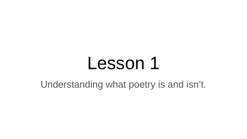 Unseen Poetry and Prose Cambridge IGCSE Scheme Unit of Work | Teaching ...