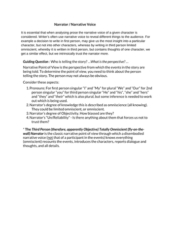 Unseen Poetry and Prose Cambridge IGCSE Scheme Unit of Work | Teaching ...