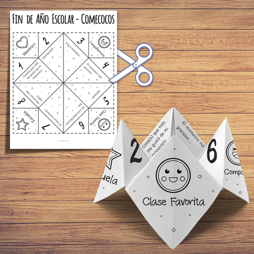 Fin de Año Escolar Actividad - Banderín y Actividad de Escritura ...