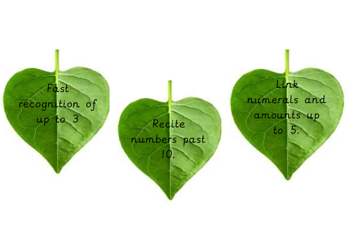 EYFS Next steps on leaves- PSED, C&L, Writing, Maths | Teaching Resources