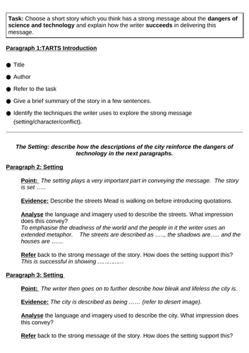 'The Pedestrian' by Ray Bradbury (Resource Pack) | Teaching Resources