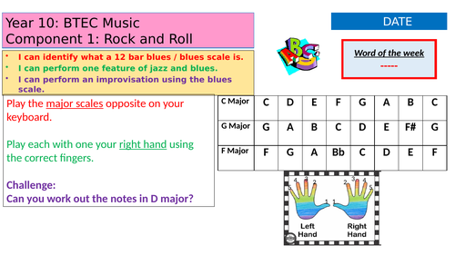 BTEC Music Tech Award Component 1 Learning Aim A | Teaching Resources