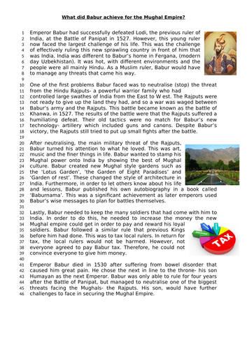 KS3 Mughal Empire Lessons - Who was the most successful Mughal Emperor ...
