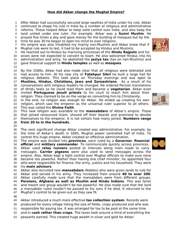 KS3 Mughal Empire Lessons - Who was the most successful Mughal Emperor ...