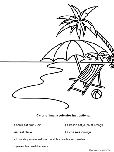 L'été - French Summer Activities | Teaching Resources