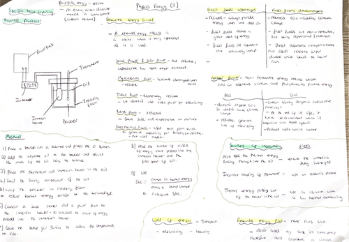 Combined science aqa gcse physics Energy | Teaching Resources