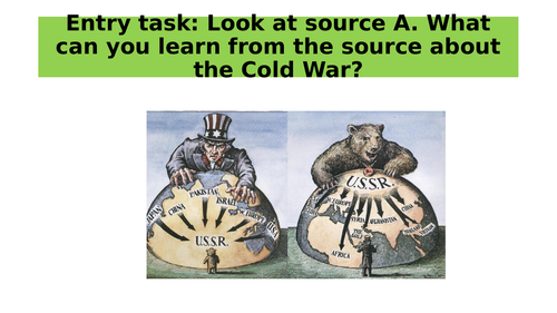 Cold War | Tension after WW2 | Teaching Resources