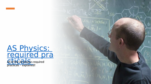AQA AS PHYSICS CORE PRACTICALS | Teaching Resources