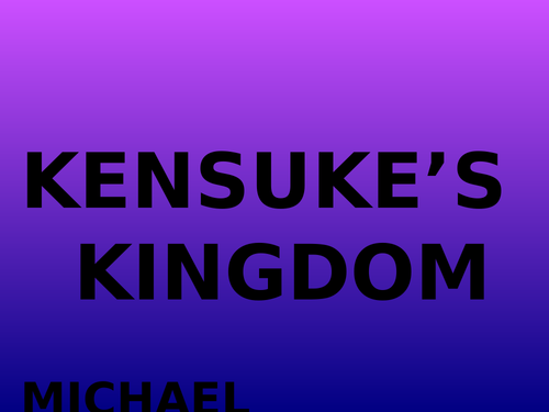 Kensuke's Kingdom by Michael Morpurgo English Unit KS2 | Teaching Resources