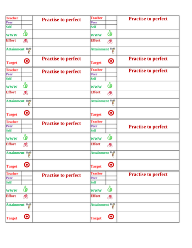 Editable, Printable marking codes | Teaching Resources Editable, Printable marking codes | Teaching Resources