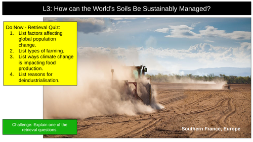 Soil Farming AQA | Teaching Resources
