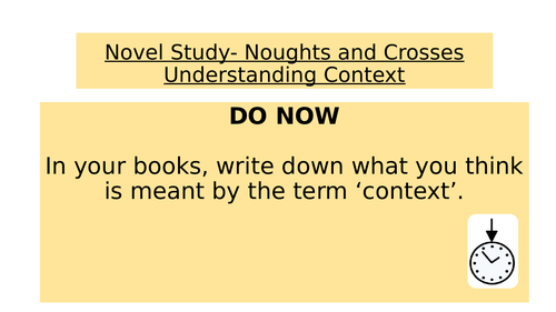 Noughts and Crosses- Malorie Blackman | Teaching Resources