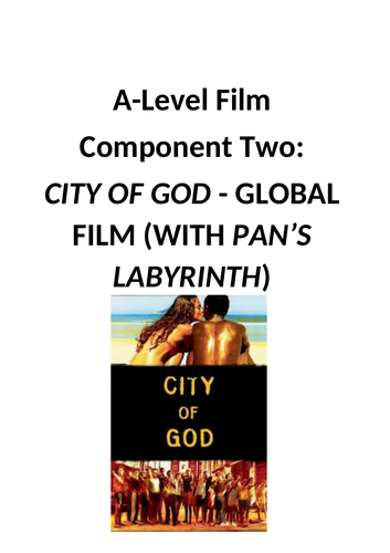 Booklet 'City of God' (Mereilles) Eduqas | Teaching Resources