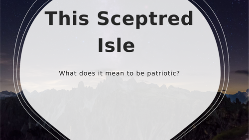 Richard II: This Sceptred Isle | Teaching Resources