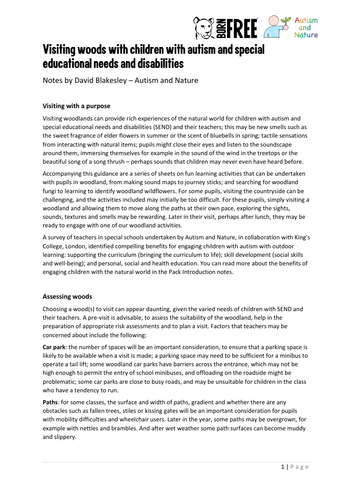 Autism and Nature - All About Elephants - SEND Resources | Teaching ...