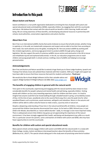 Autism and Nature - All About Elephants - SEND Resources | Teaching ...