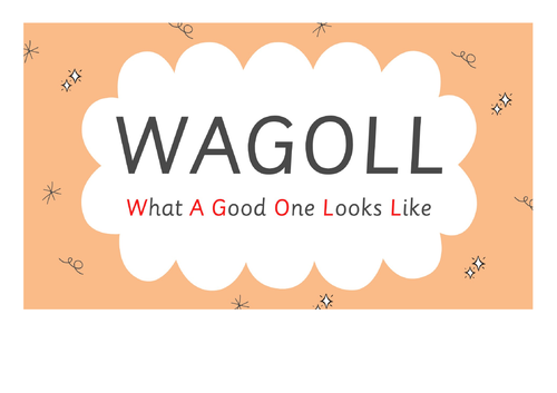 WAGOLL Display Banner | Teaching Resources