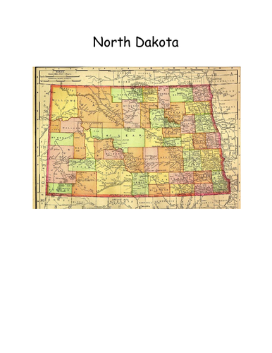 North Dakota Geography | Teaching Resources