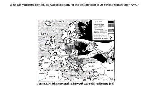 Cold War | Truman Doctrine & Marshall Plan | Teaching Resources