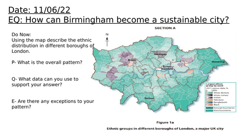 Is Birmingham a sustainable city? | Teaching Resources