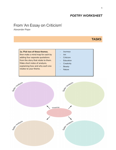 'From An Essay on Criticism' by Alexander Pope - Complete Study Guide ...